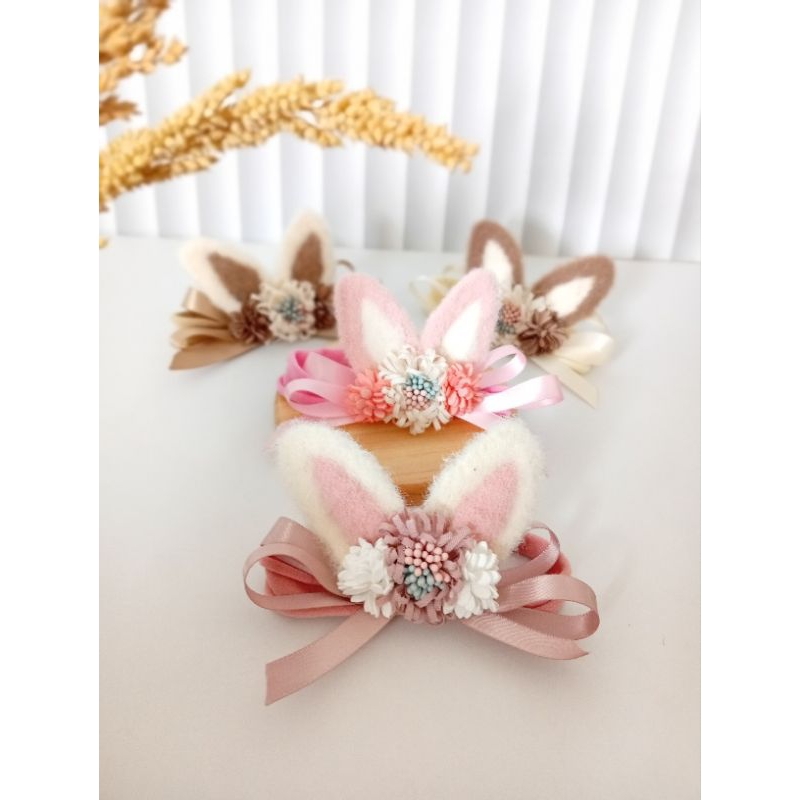 Jual Headband Baby Bunny Flow / Bando Bayi Baru Lahir / Bandana Nylon ...