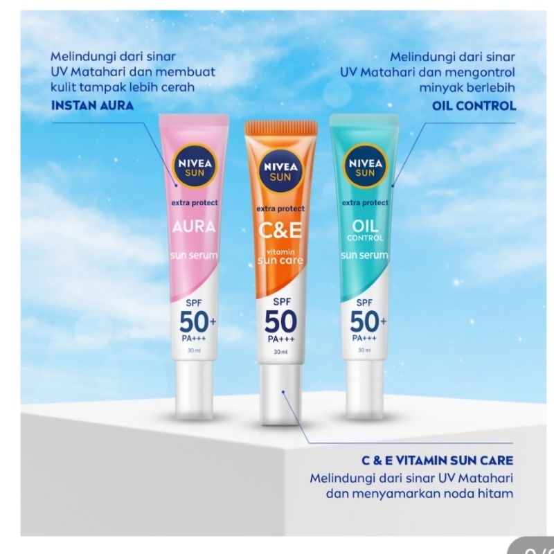 Jual Sun Screen Serum NIVEA | Shopee Indonesia