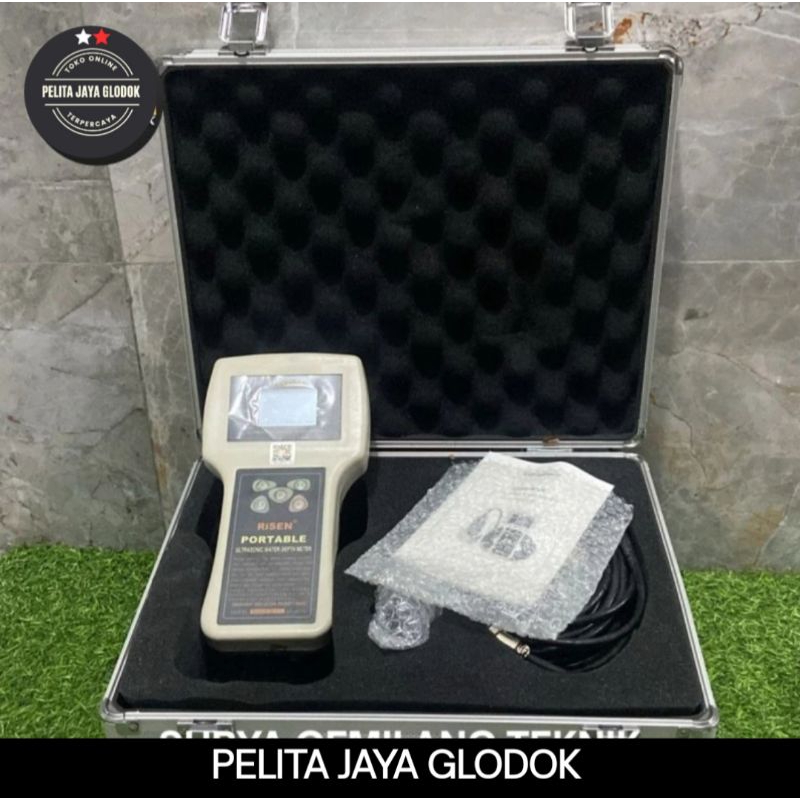 Jual Water Depth Metter Ultrasonic 100 Meter RISEN Tester Kedalaman Air ...