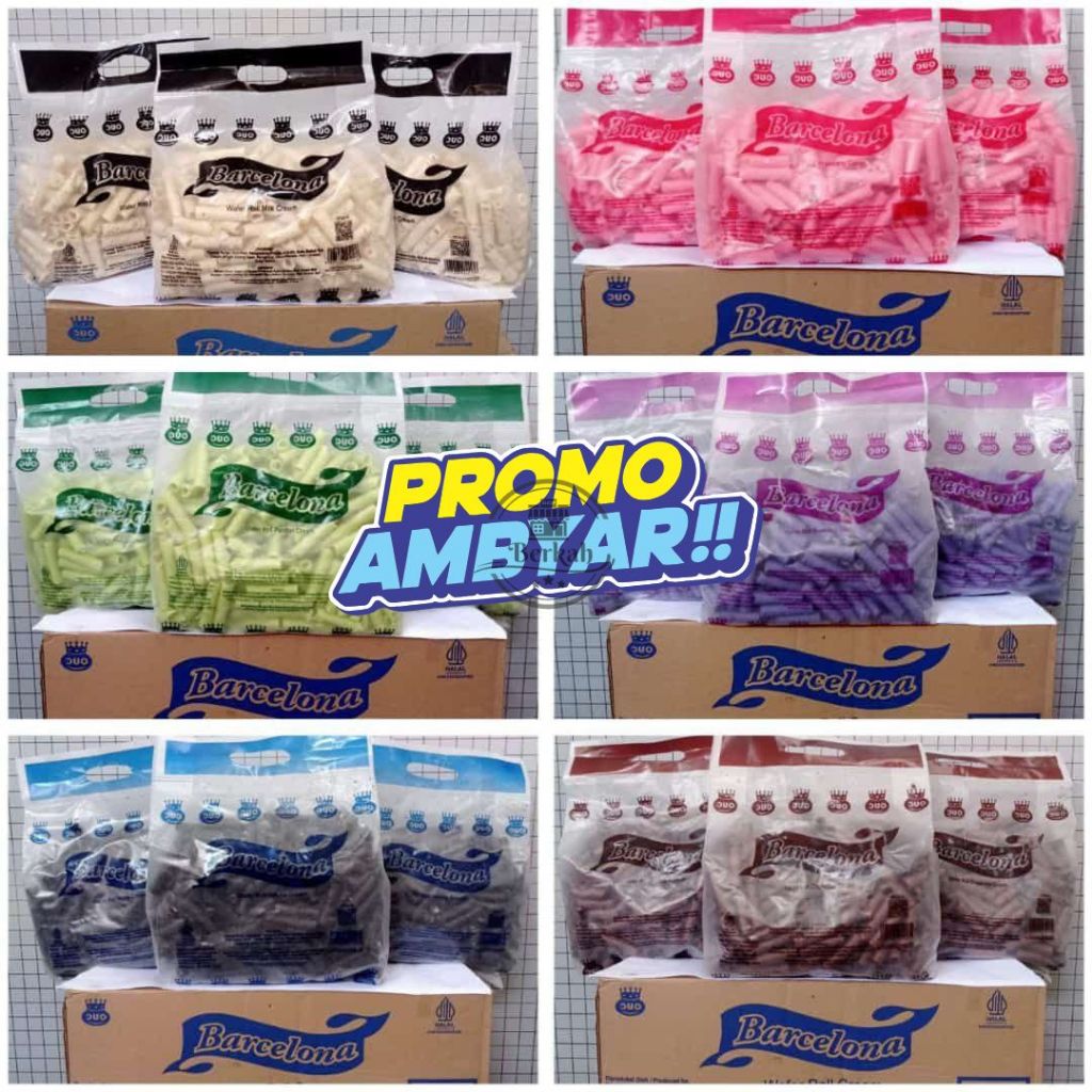 Jual Astor Mini Barcelona 500gr - Snack Manis dengan 6 Varian Rasa ...