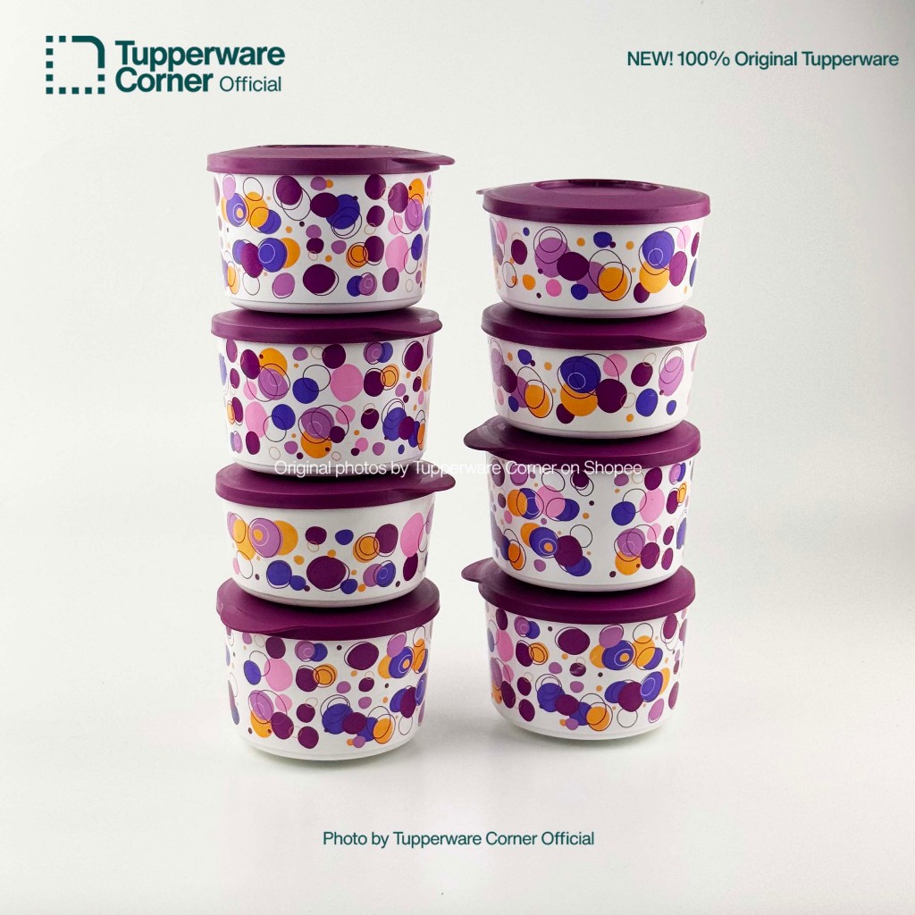 Jual Tupperware illumina bowl 800ml tupperware Ungu (1pcs) | Shopee ...