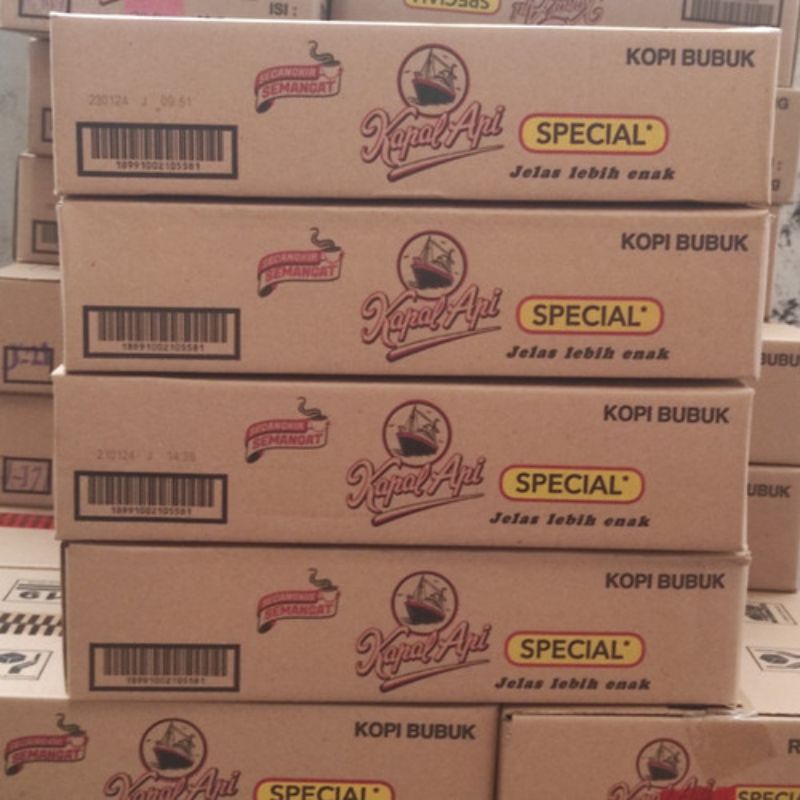Jual Kopi Kapal Api Special Mini 6,5 gr 1 karton dus tanpa gula | Shopee Indonesia