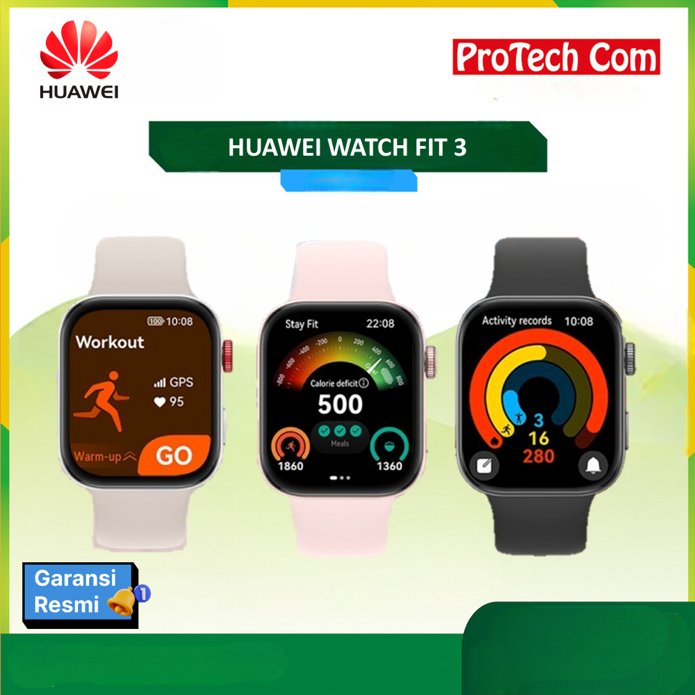 Jual HUAWEI WATCH FIT 3 Smartwatch | 1.82" Ultra-slim | Shopee Indonesia