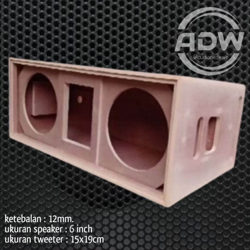 Jual box line array 6 inch double plus tweeter | Shopee Indonesia