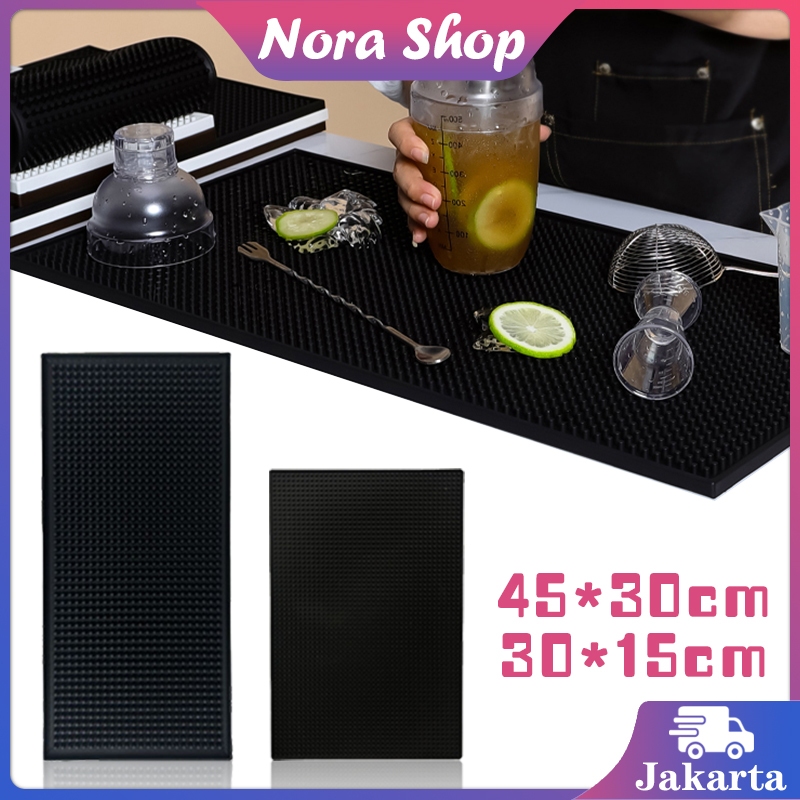 Jual Bar Mat Bartender Splash Proof Tatakan Gelas Anti Slip Alas Meja ...