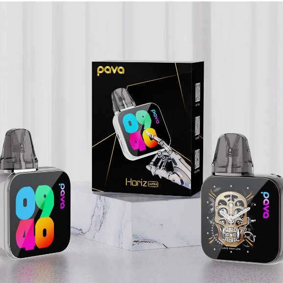 Jual Pava Horiz Ultra Pod Kit - Champagne Gold Elegant Silver 1200mAh ...