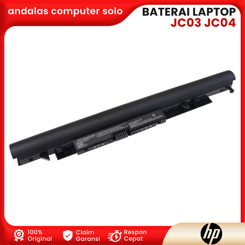 Jual BATERAI LAPTOP ORIGINAL HP JC03 JC04 240 250 255 G6 | Shopee Indonesia