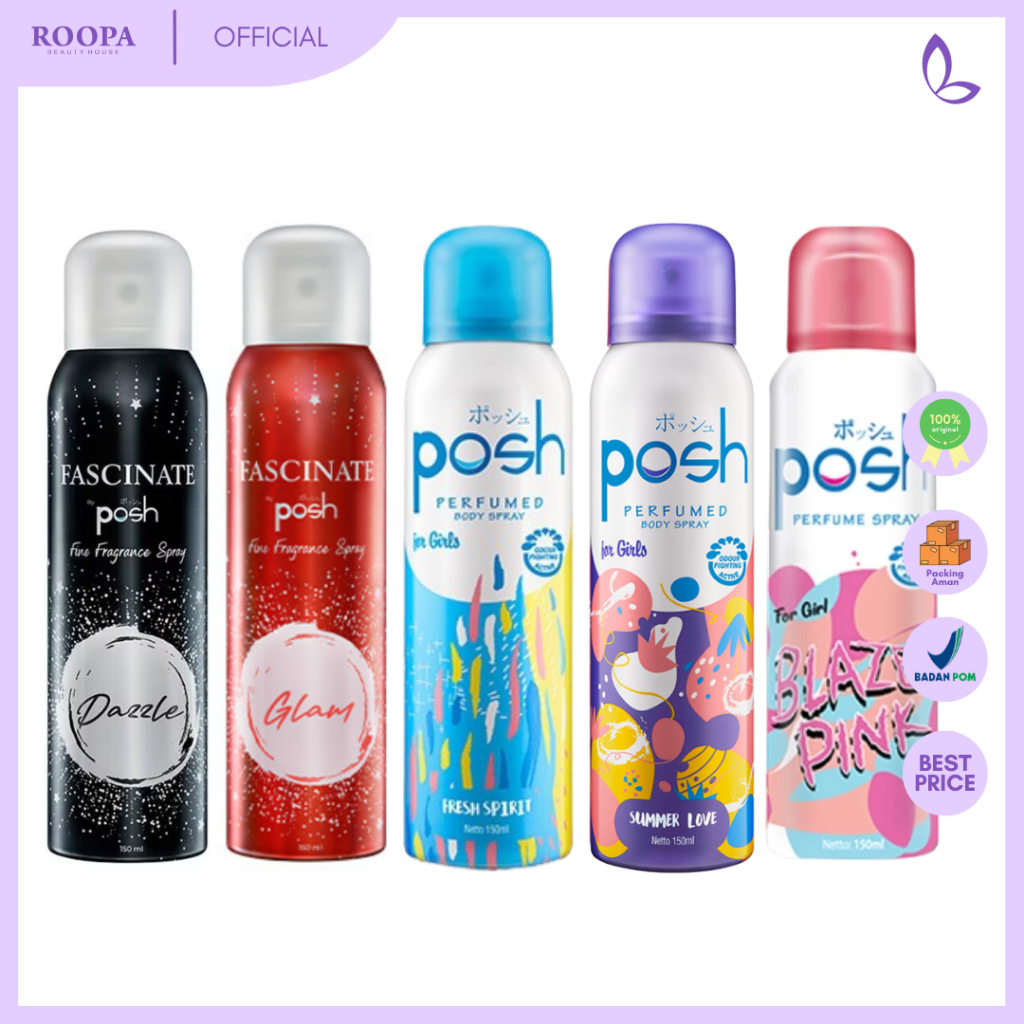 Jual POSH Body Spray 150 ml | Shopee Indonesia