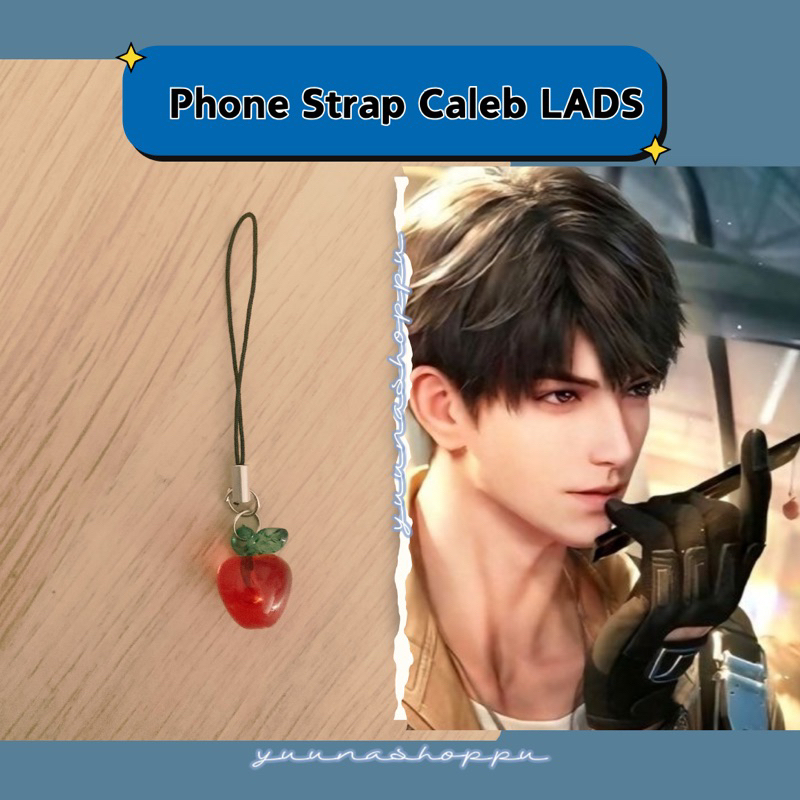 Jual Love and deepspace | phone strap Caleb love and deepspace ...