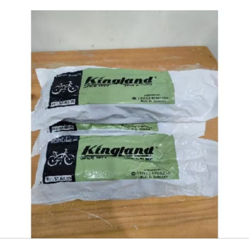 Jual Ban dalam sepeda ukuran 18 x 175 - 200 kingland kuat lentur | Shopee Indonesia