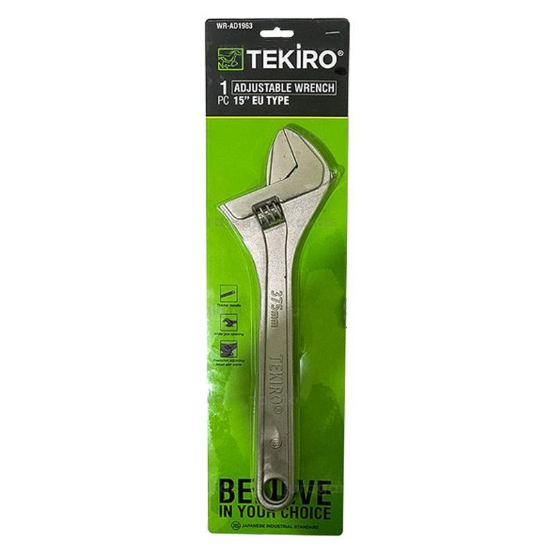 Jual ORIGINAL TEKIRO Kunci Inggris 15 Inch - Adjustable Wrench Tekiro ...
