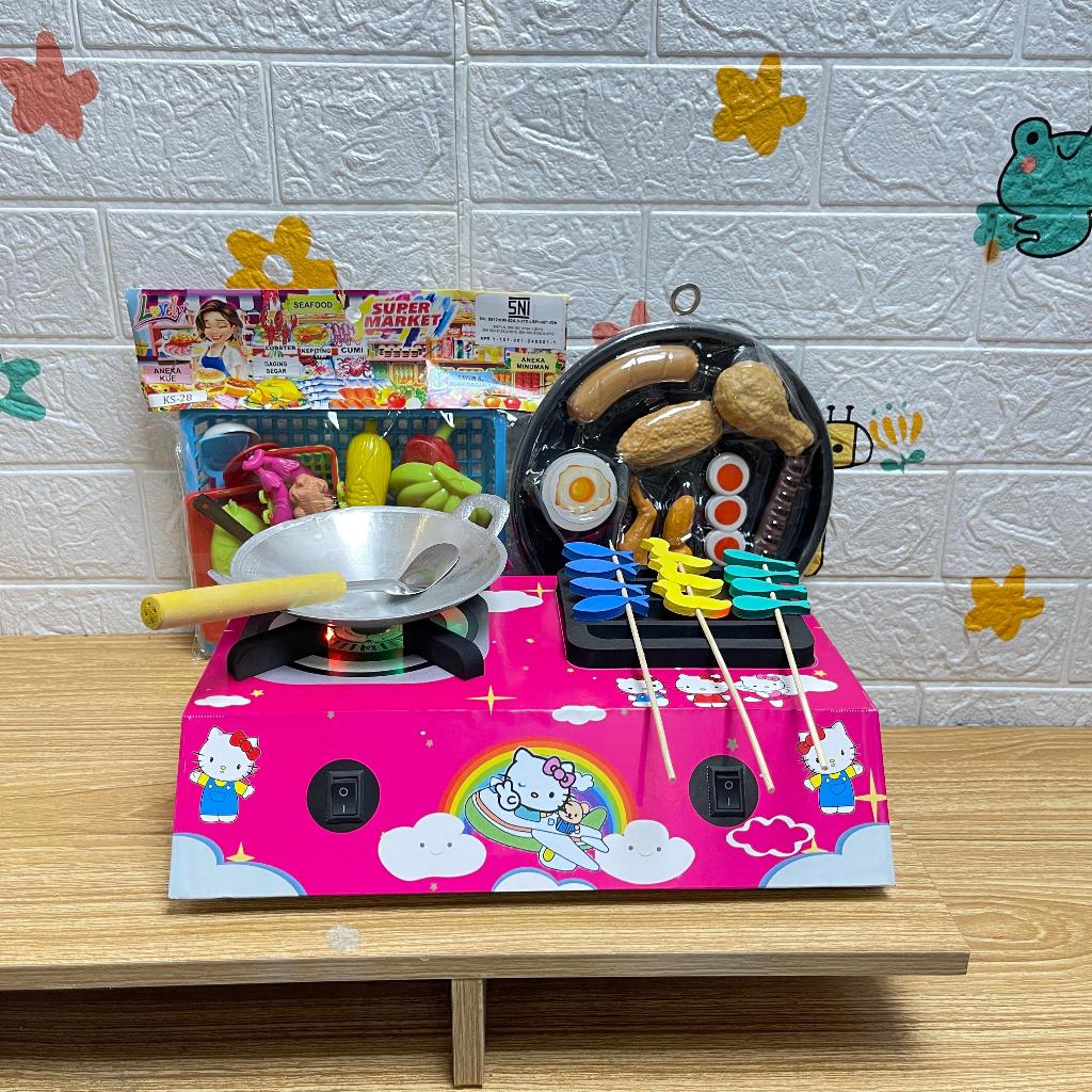 Jual Kompor Masak Masakan Anak Kompor Led Mainan Anak Mainan Kompor