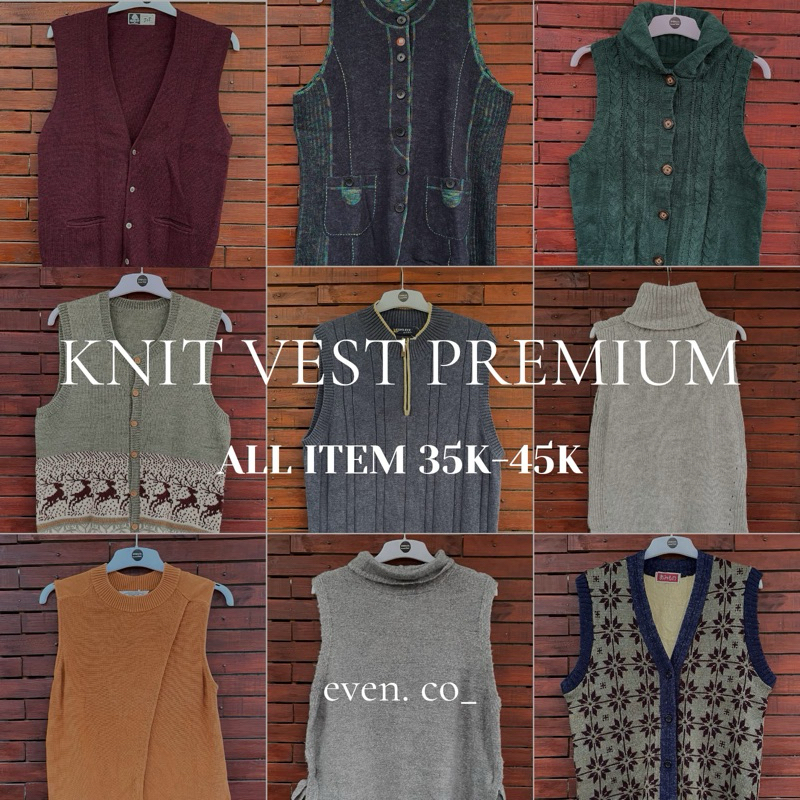 Jual THRIFT VEST RAJUT KNIT PREMIUM ALL ITEM 35-45K #4 | Shopee Indonesia