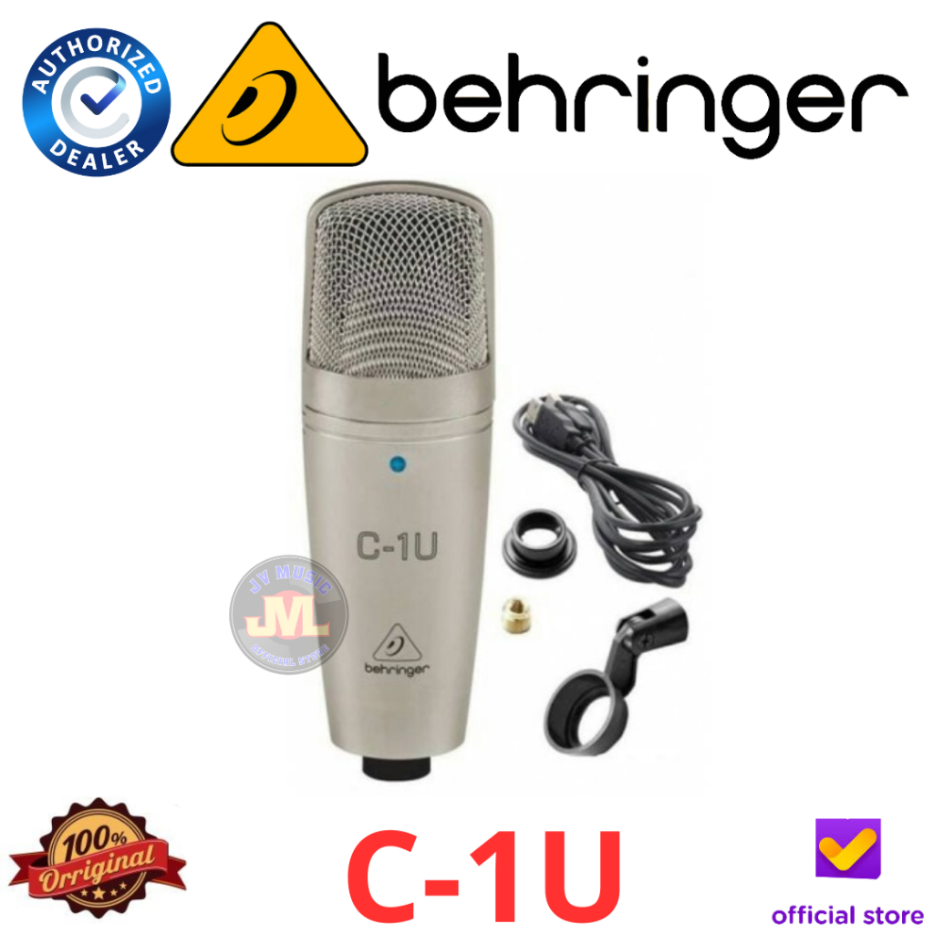 Jual Behringer C-1U Studio Condensor USB Microphone Behringer C1U ...