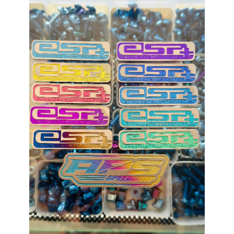 Jual Emblem Box Filter ESP+ Titanium Vietnam | Shopee Indonesia