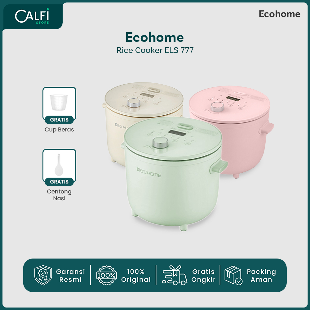 Jual ECOHOME Rice Cooker Low Carbo ELS-777 Low Sugar Penanak ...