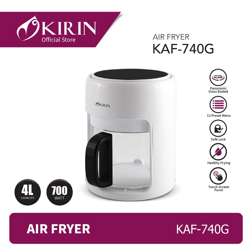 Jual KIRIN Air Fryer KAF-740G 4 L (700 watt) | Shopee Indonesia