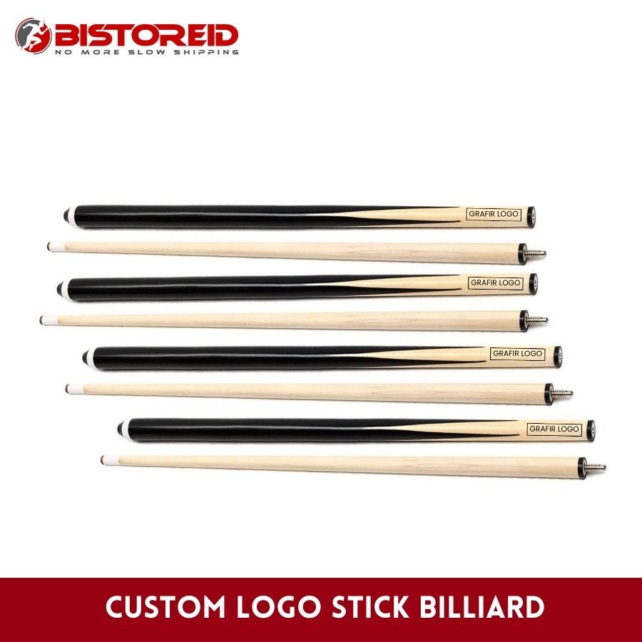Jual [CUSTOM LOGO] STIK BILIAR / STICK BILLIARD SAMBUNG 2 STICK TIP ...