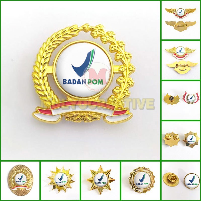Jual Pin Badan POM Pin Bros Wing Logo BPOM | Shopee Indonesia