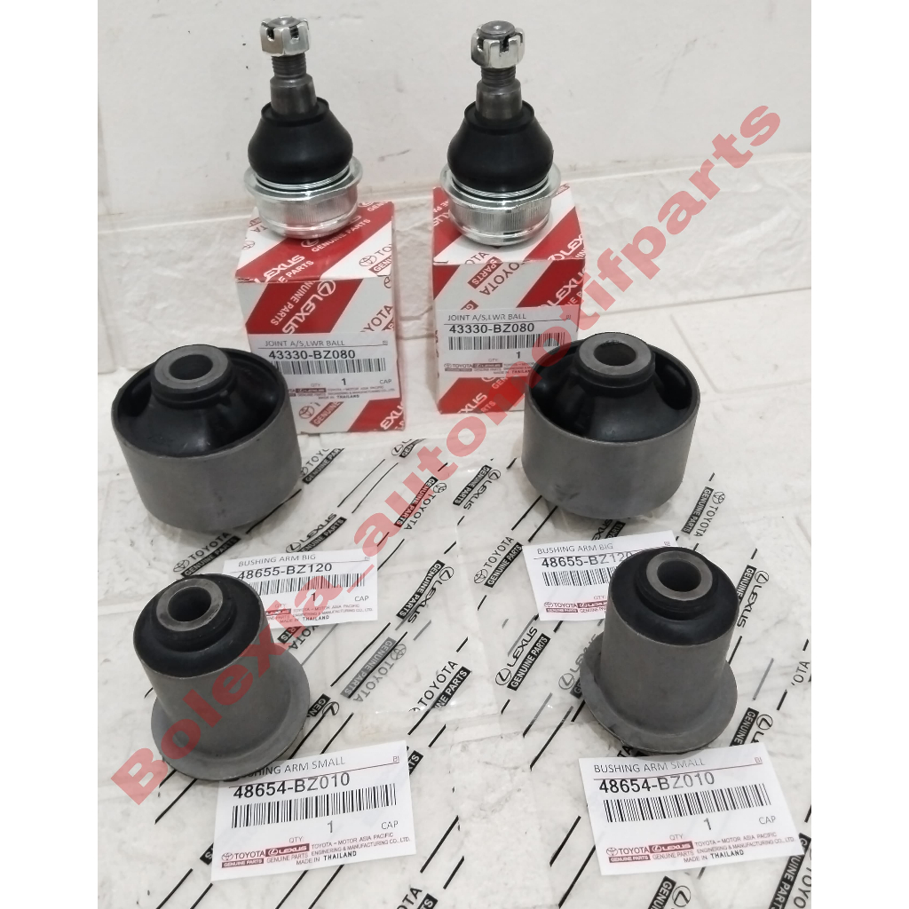 Jual BUSHING ARM SET BESAR KECIL DAN BALL JOINT RUSH TERIOS 6 PCS ...