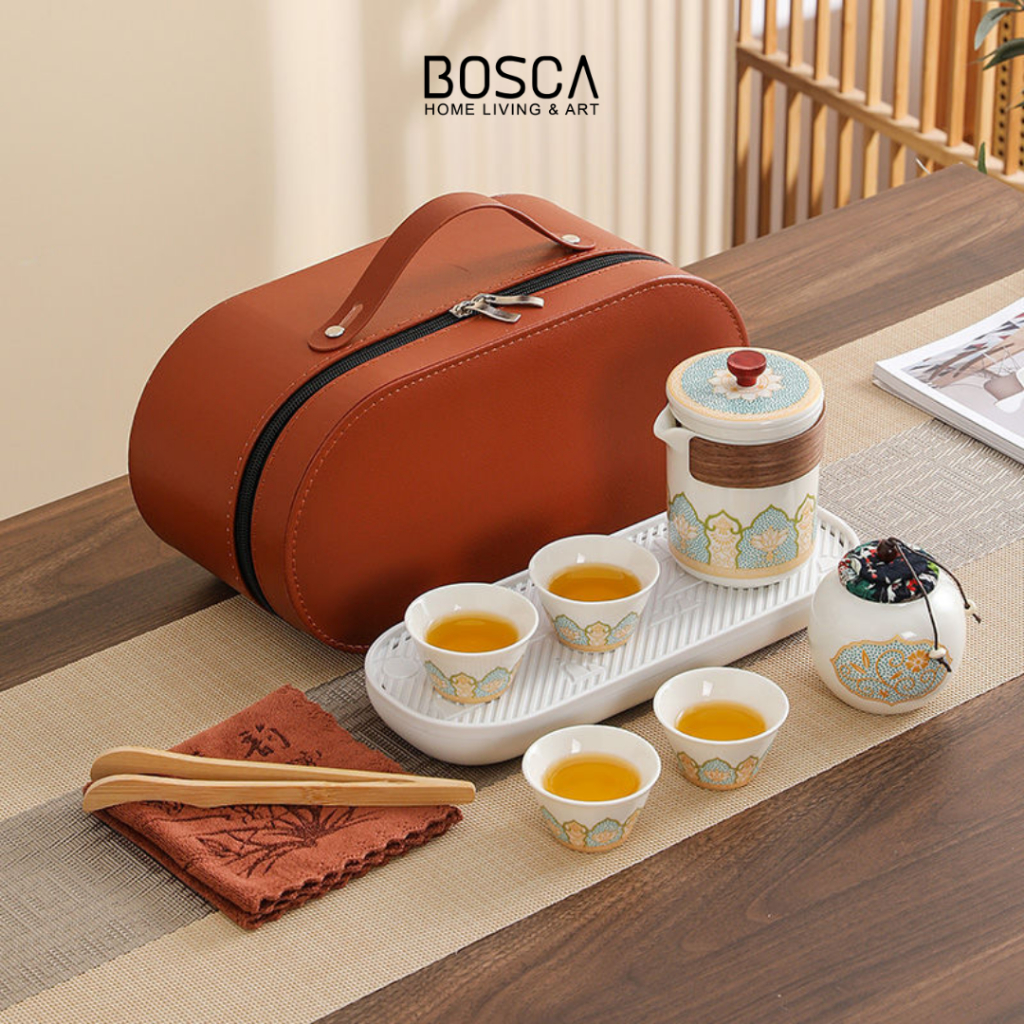 Jual Bosca Living - Fan Rong Chinese Tea Set / Hampers Souvenir Gift ...
