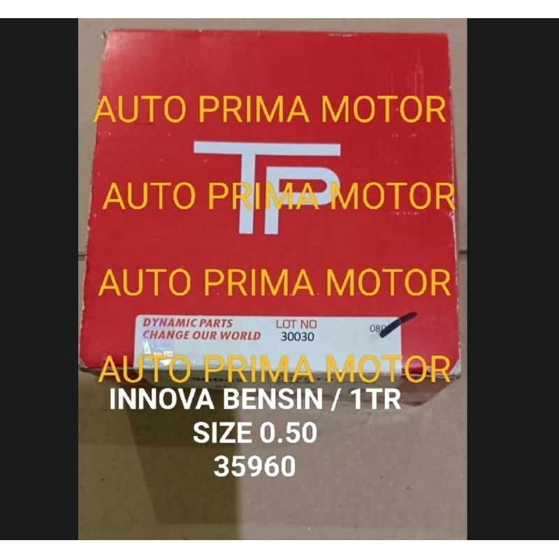 Jual RING PISTON SEHER INNOVA INOVA BENSIN 1TR SIZE 0.50 35960 1SET ...
