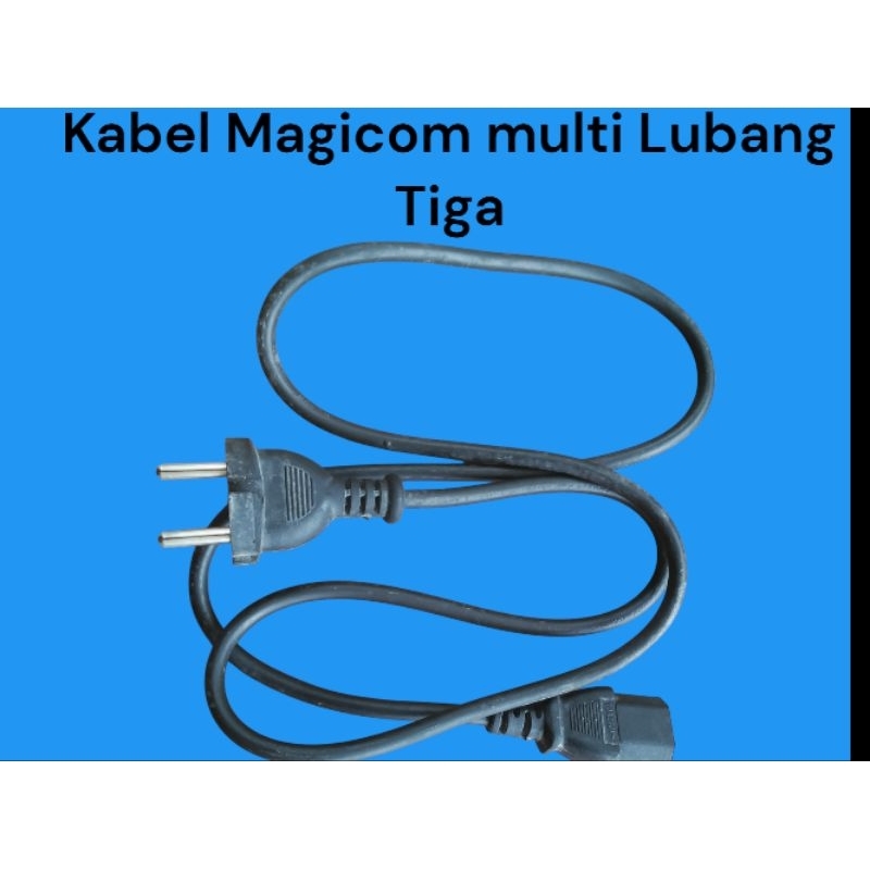 Jual Kabel Magicom multi Universal lubang Tiga panjang 110 cm | Shopee ...