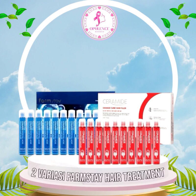 Jual 2 Pilihan Treatment Rambut FARM STAY Collagen / Ceramide Moist ...