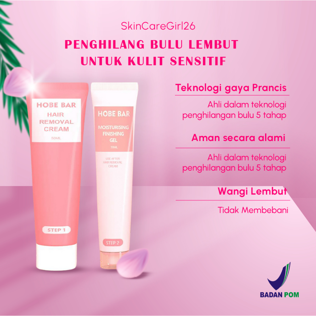 Jual HOBE BAR Gentle Hair Removal - Penghilang Bulu Ketia dan Kaki ...