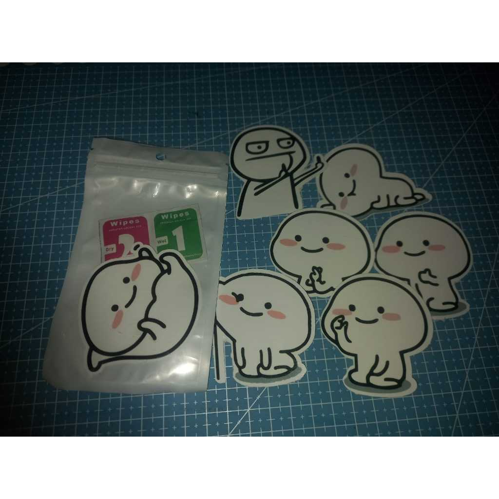 Jual stiker Vinyl Premium Si Pentol (Part 1), Waterproof dan Anti Pudar ...