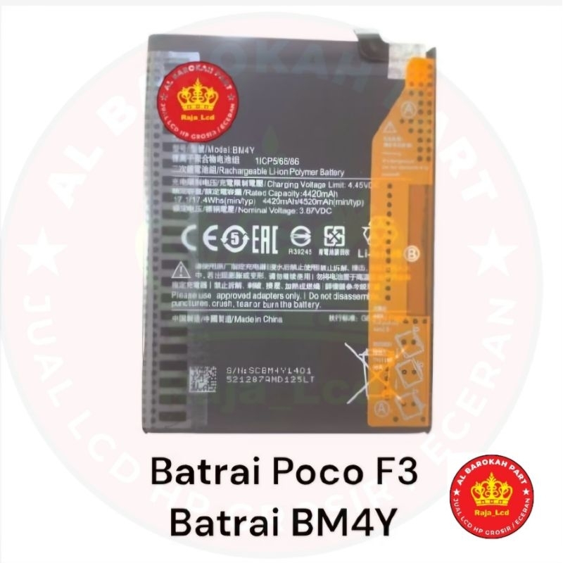 Jual BATERAI POCO F3 BM4Y | Shopee Indonesia