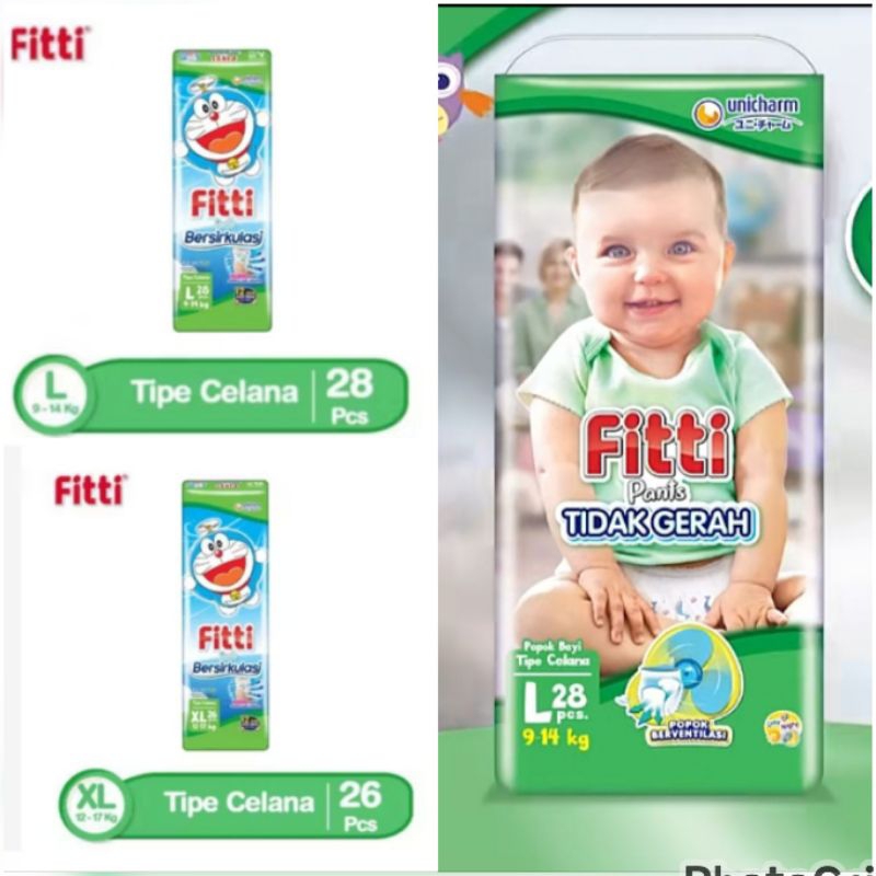 Jual FITTI Pants - S40 - M32 - L28 - XL26 Popok Celana | Shopee Indonesia
