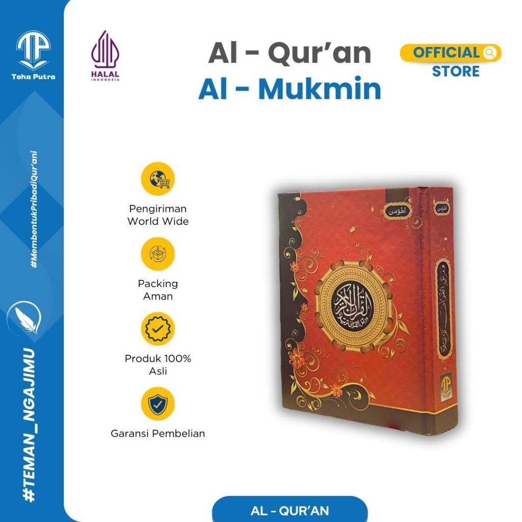 Jual Toha Putra - AlQuran 15 Baris Kecil Al-Mukmin | Shopee Indonesia