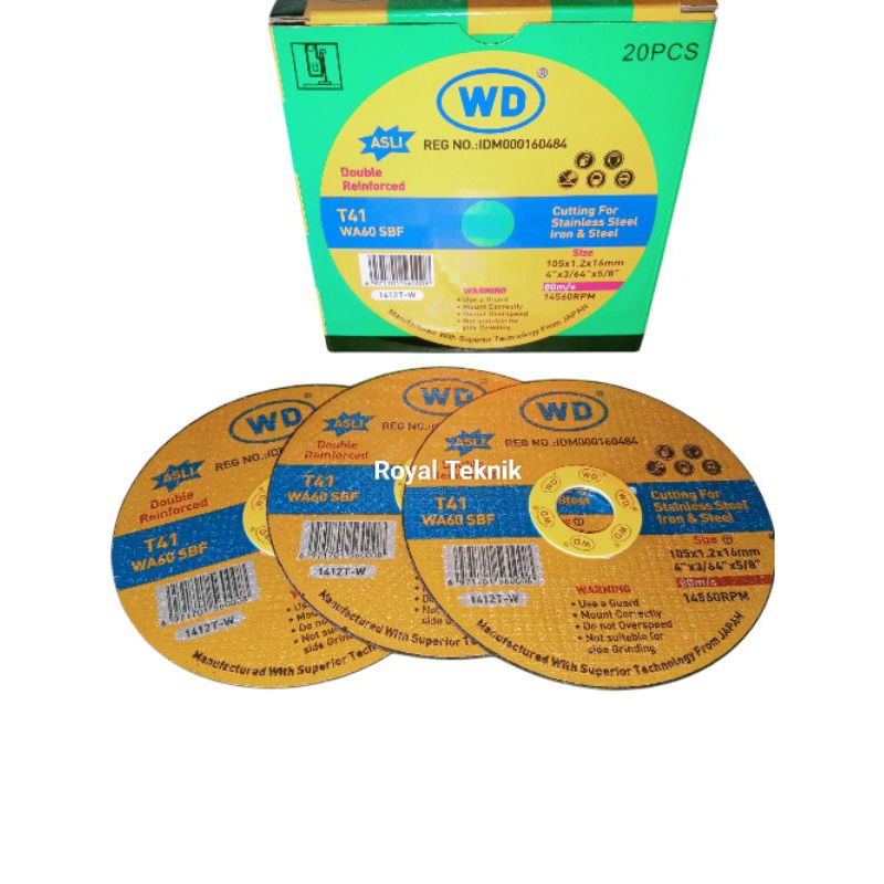 Jual Batu potong WD 4inch Batu potong besi WD 4inch ORIGINAL | Shopee ...