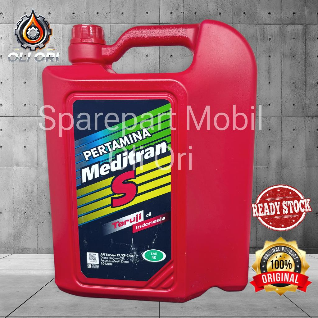 Jual Oli Mobil MEDITRAN S SAE40 10L Mesin Diesel Original Pertamina ...