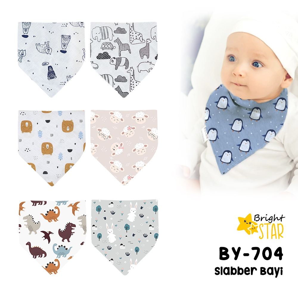 Jual Slaber Bayi Slaber Makan Bayi Slaber Slaber Kain Celemek Bayi ...