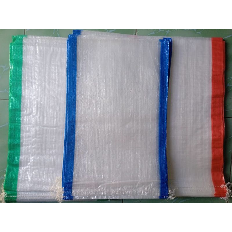 Jual karung beras transparan polos 5kg isi 50 lembar | Shopee Indonesia