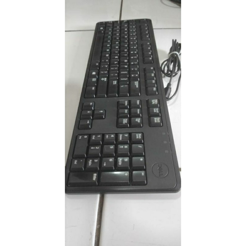 Jual Keyboard Dell USB KB212-B Bekas | Shopee Indonesia