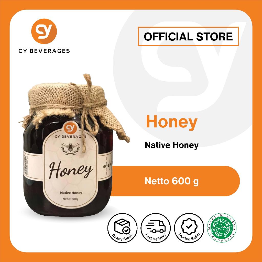 Jual CY Pure Honey 600g - Madu Murni Asli | Shopee Indonesia