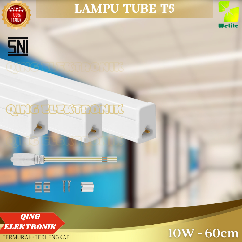 Jual Lampu T5 TL Lampu T5 LED Tube T5 Light Tubelight 10W 60CM Termurah Bergaransi | Shopee ...