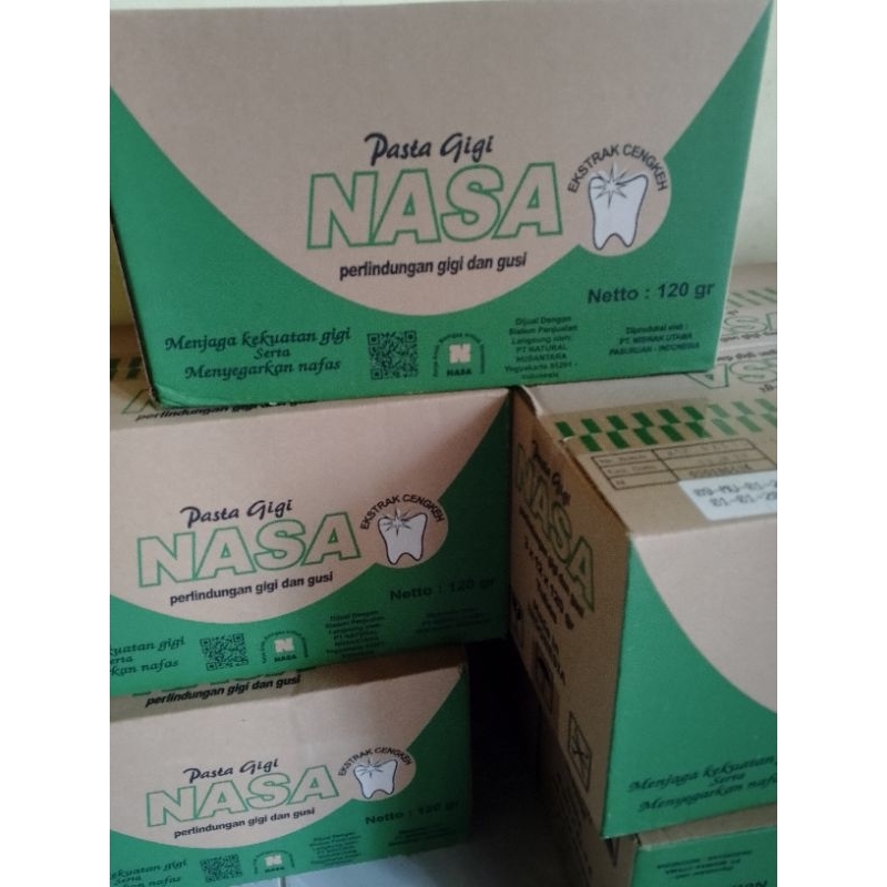 Jual PASTA GIGI NASA 1 KARTON ISI 36 PCS ASLI | Shopee Indonesia