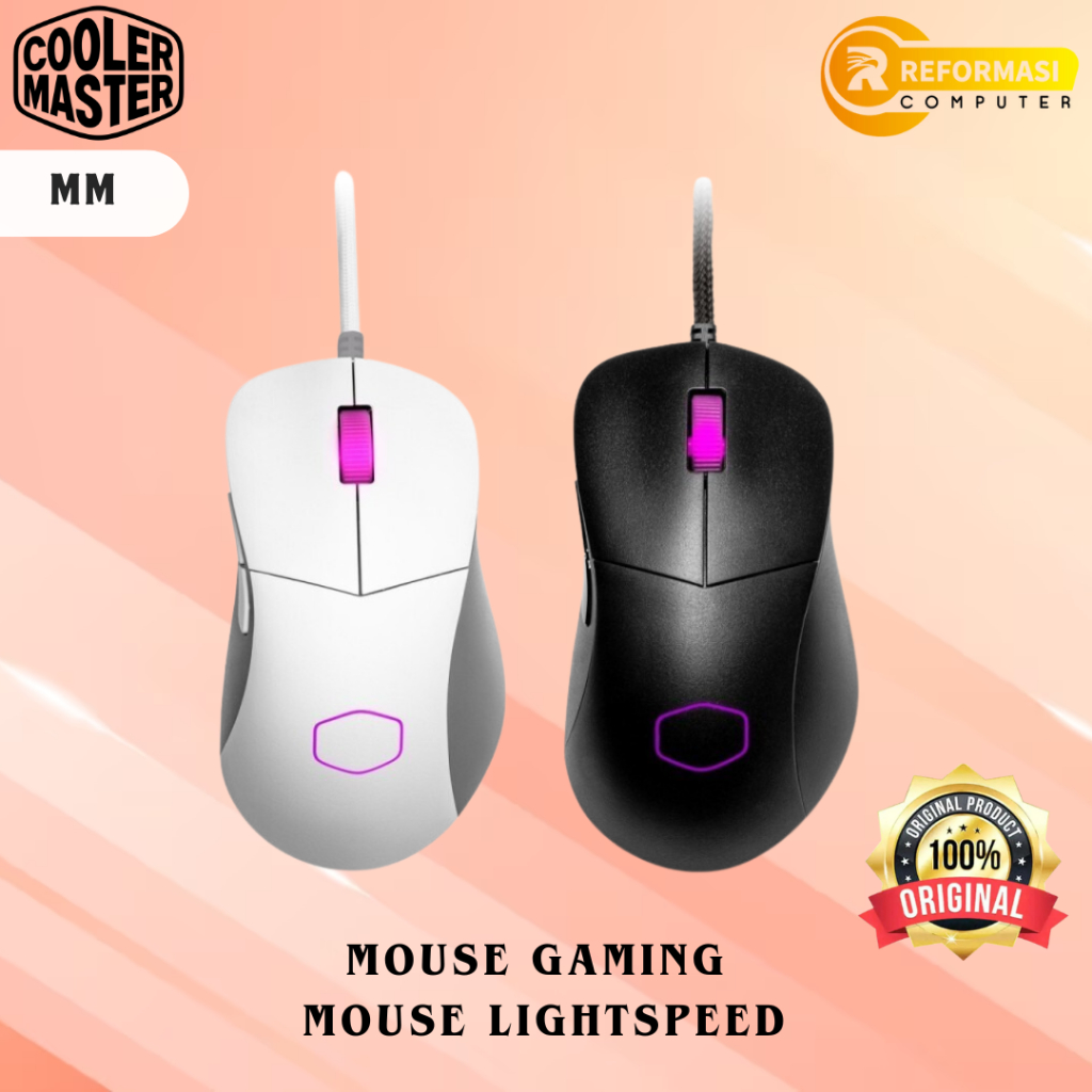 Jual MOUSE GAMING COOLER MASTER MM730 GAMING MOUSE LIGHTSPEED | Shopee ...
