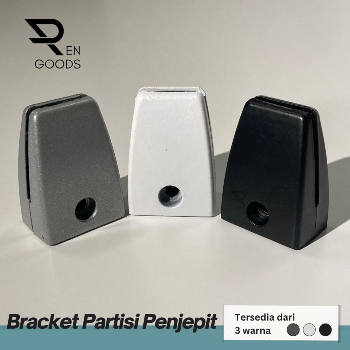 Jual Bracket Partisi Klem Penjepit Kaca Kayu Stand Acrylic Clamp Sekat ...