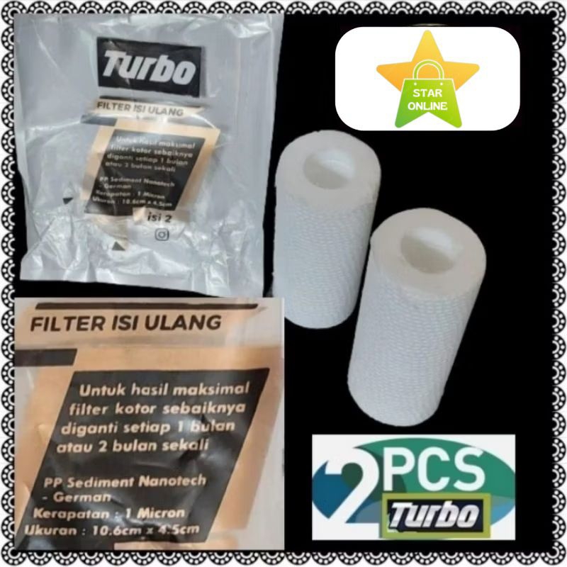 Jual Isi filter air saringan Turbo toren tangki tabung penguin tandon ...