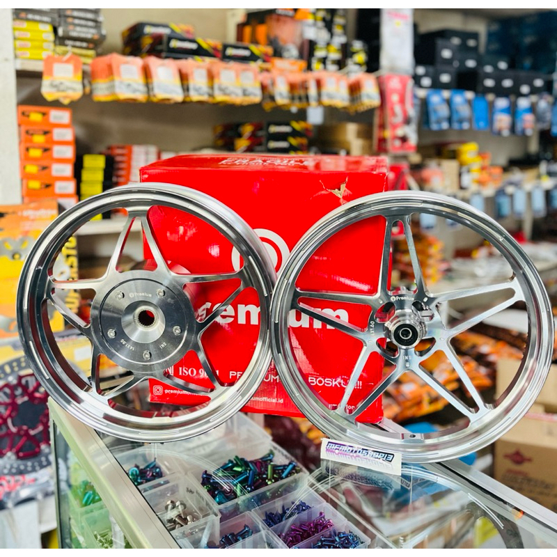 Jual VELG PREMIUM BINTANG LANGIT VARIO125/150/160CBS/STYLOCBS R14 CNC ...