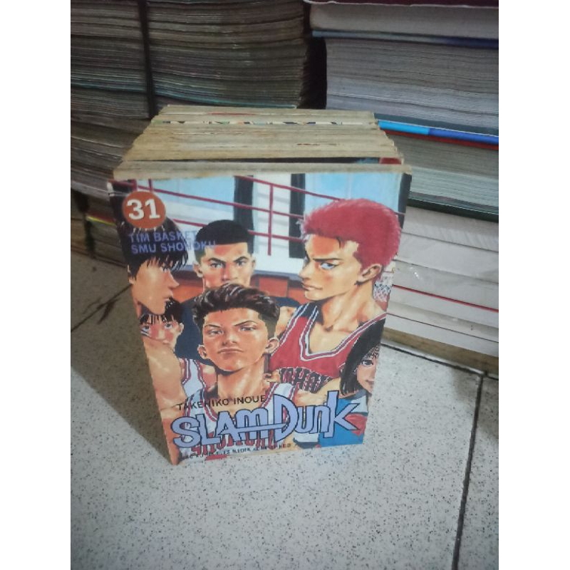 Jual komik SLAMDUNK 22-31 tamat, by TAKEHIKO INOUE. (sepakat) | Shopee Indonesia