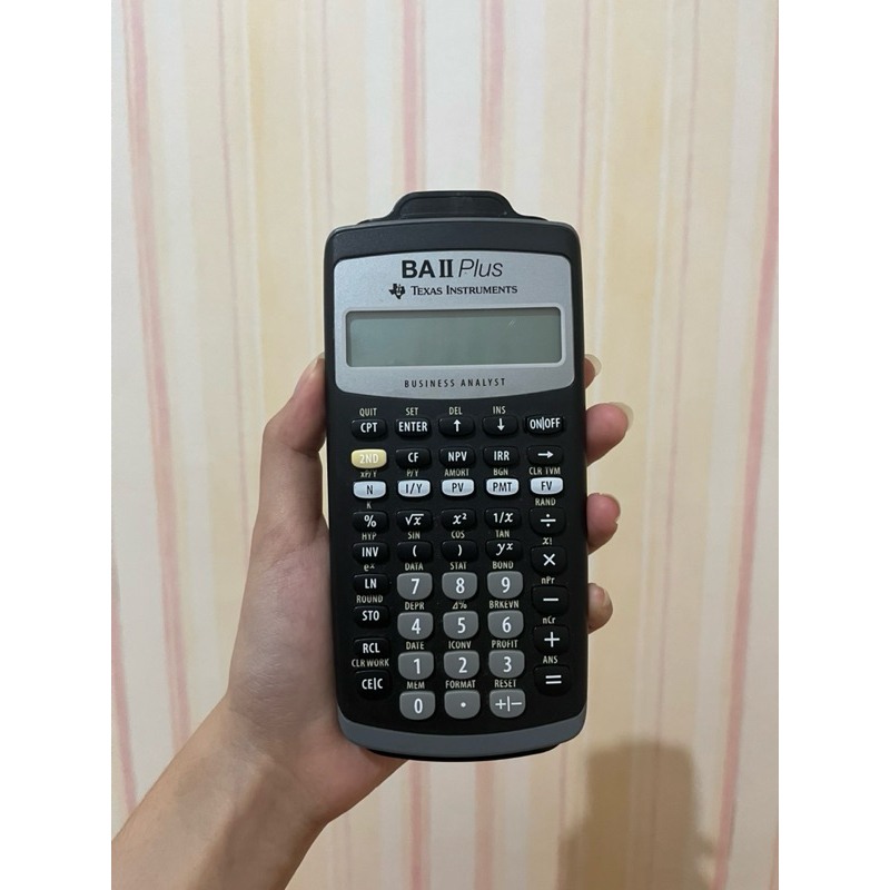Jual Financial Calculator Texas Instruments BA II Plus Finansial ...