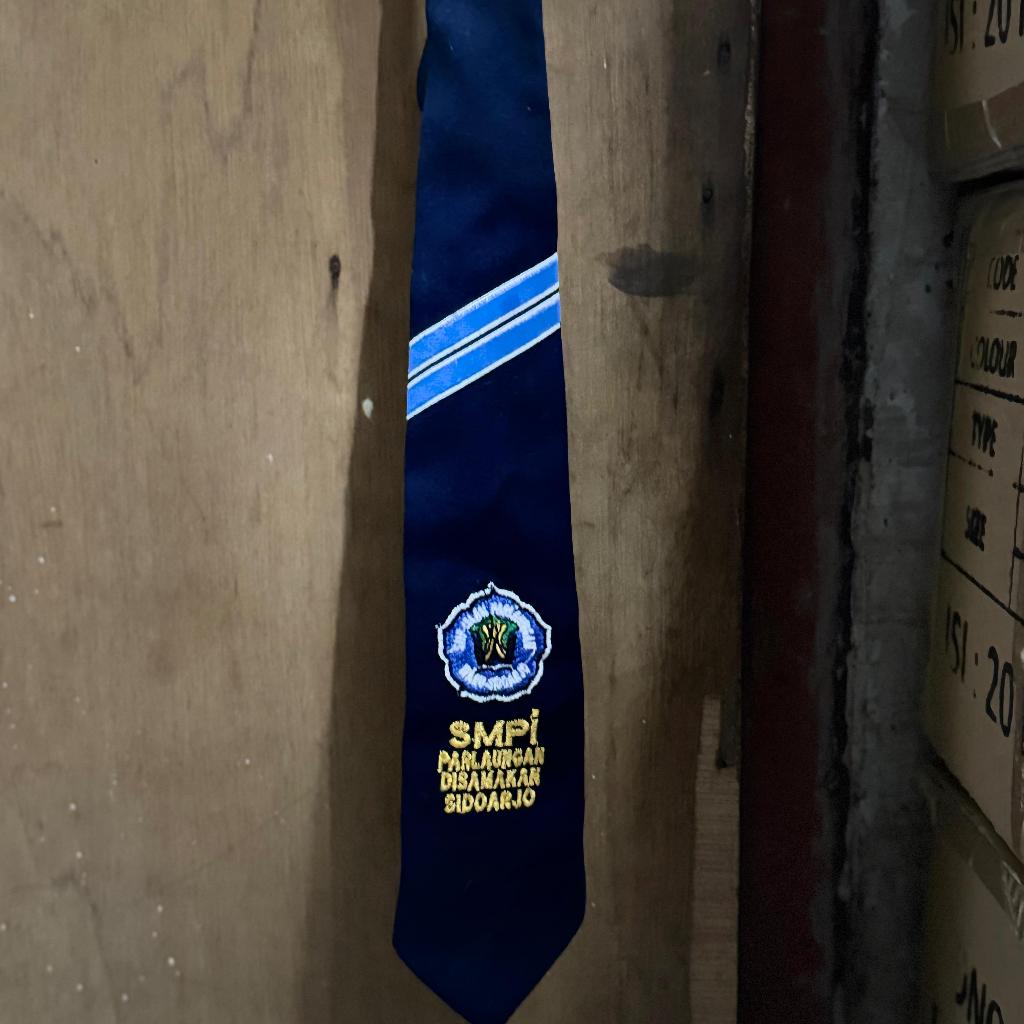Jual CUSTOM DASI SEKOLAH SD SMP SMA BORDIR PEREKAT KARET LANGSUNGAN ...