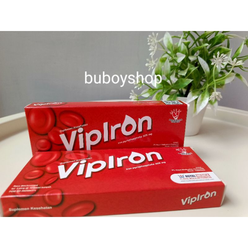 Jual VIPIRON | Per Box isi Tab 30 Original | Shopee Indonesia