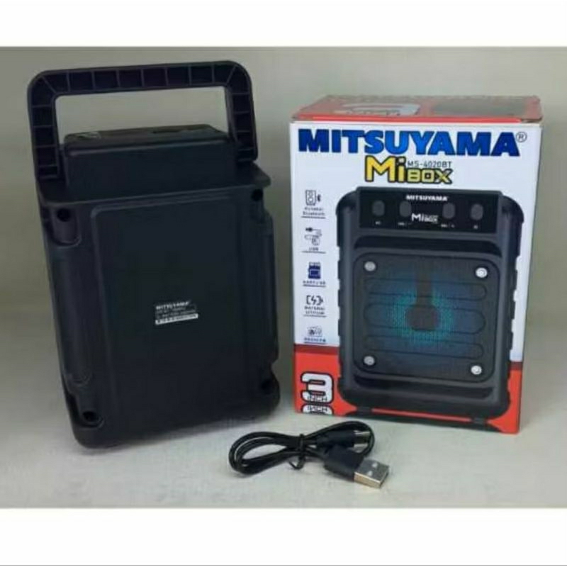 Jual Speaker Radio Mitsuyama MS-4020BT Mibox Series MP3 Player USB Bluetooth | Shopee Indonesia